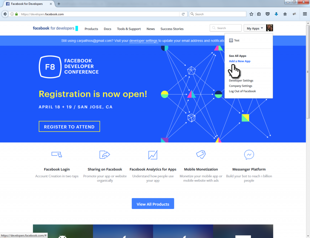 How To Get An App ID and Secret Key From Facebook | Gold Plugins