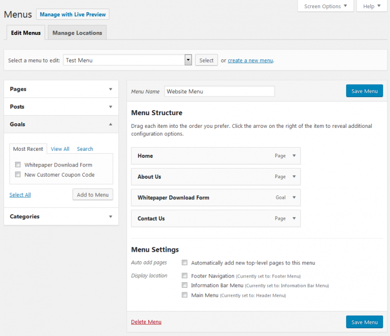 How To Display a Goal On Your Website | Gold Plugins