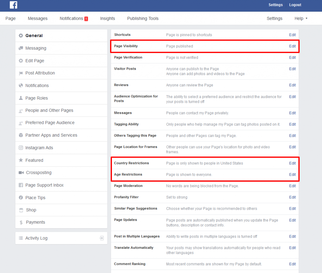 Before You Begin: Make Your Facebook Page Public | Gold Plugins